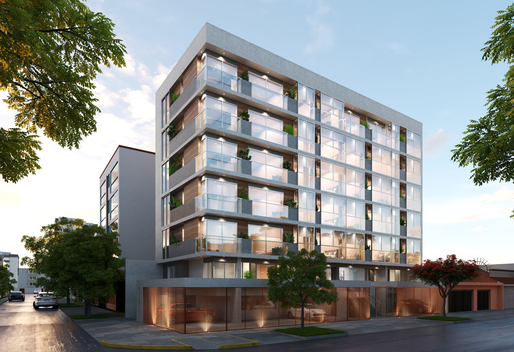 Recorrido virtual - edificio multifamiliar Q2